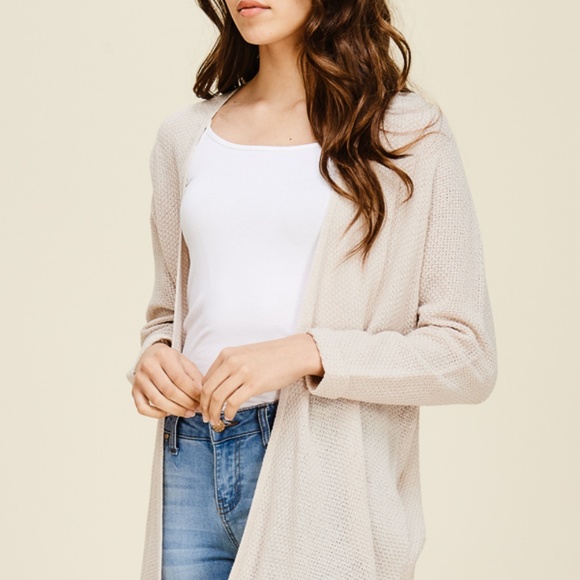 Felicias | Sweaters | Nwt Cream Lightweight Cardigan | Poshmark
